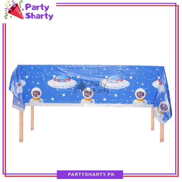 Astronaut / Space Ship Theme Table Cover for Space Theme Based Party a ...