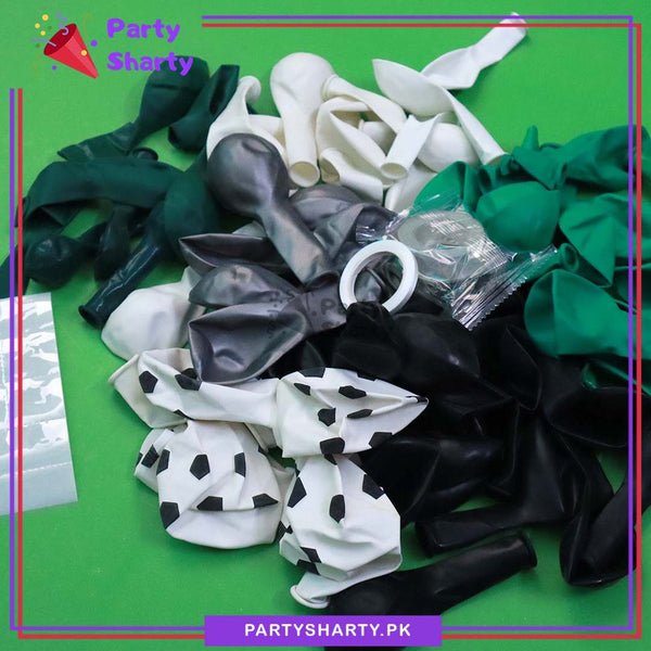 71pcs Happy Birthday Foot Ball Theme Set For Theme Birthday Decoration ...