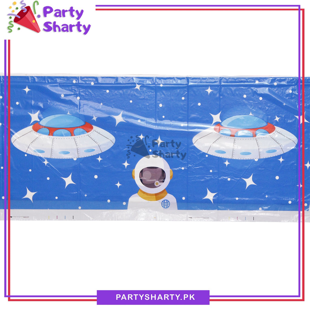 Astronaut / Space Ship Theme Table Cover for Space Theme Based Party a ...