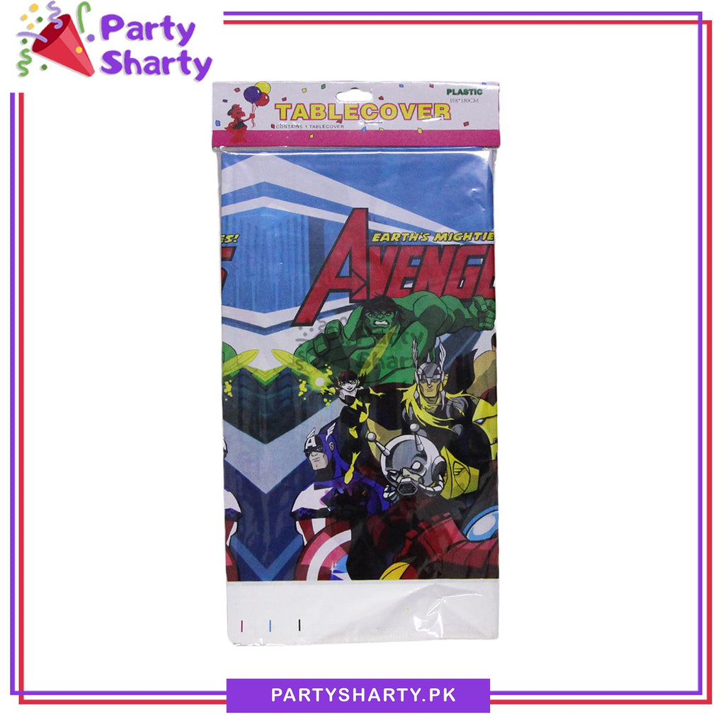 Avengers Super Hero's Theme Table Cover for Theme Based Party and Deco ...