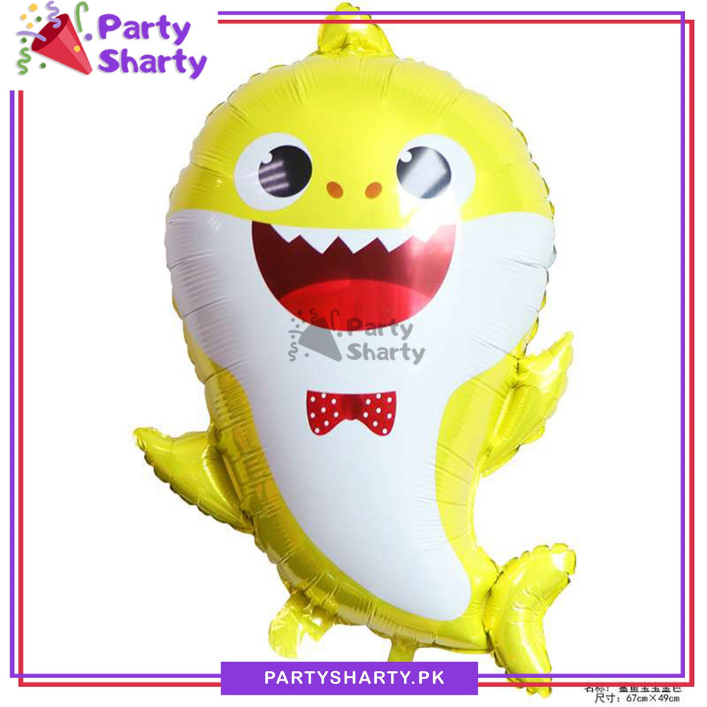 5pcs/set Baby Shark Theme Foil Balloon for Baby Shark Theme Birthday P ...
