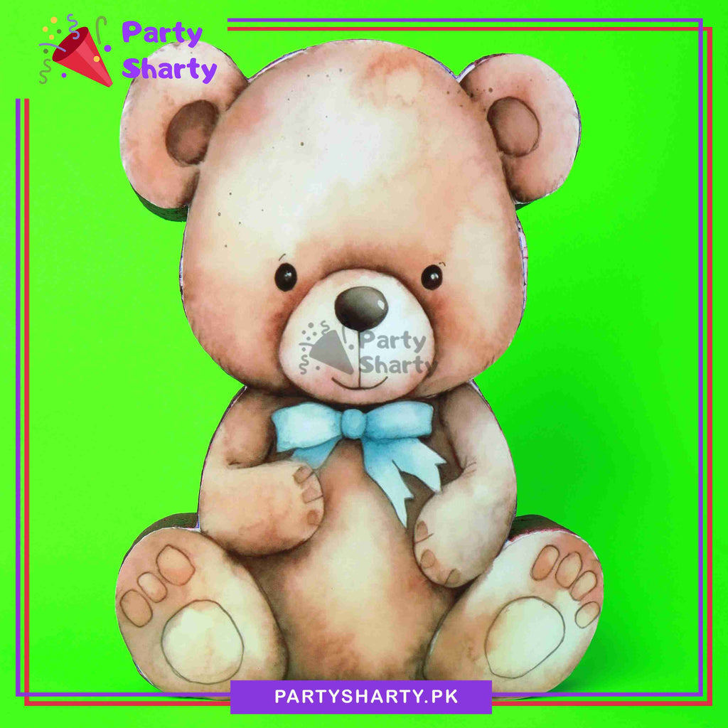 Blue Ribbon Teddy Bear Character Thermocol Standee For Teddy Bear Them ...