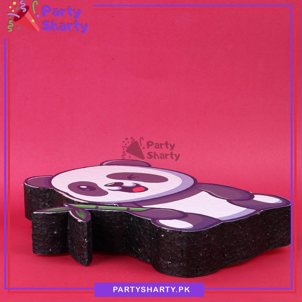Cute Panda Character Thermocol Standee For Panda Theme Based Birthday ...