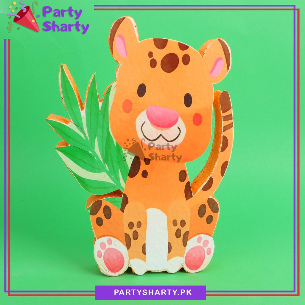 Cute Tiger Character Thermocol Standee For Jungle / Safari Theme Based ...