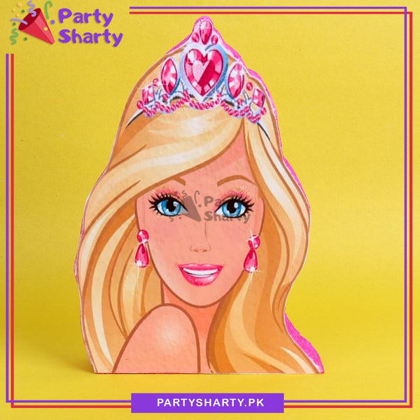 D-1 Barbie Character Thermocol Standee For Barbie Theme Based Birthday ...