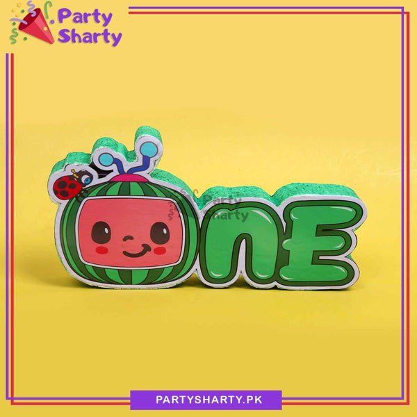 D-2 Cocomelon ONE Thermocol Standee For Cocomelon / Watermelon Theme B ...