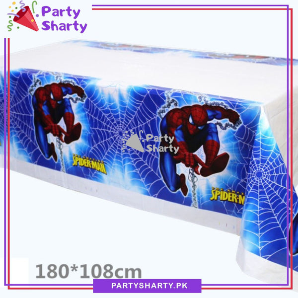 D-2 Spiderman Party Theme Table Cover for Birthday Party and Decoratio ...