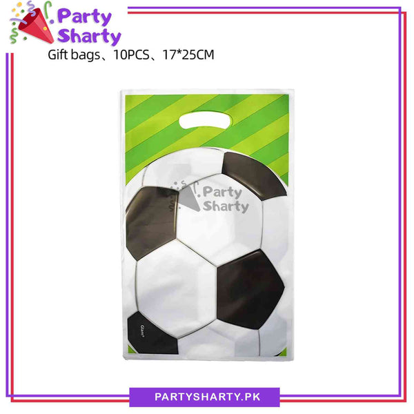 D-3 Football Theme Goody Bags Pack of 10 For Football Theme Party Deco ...