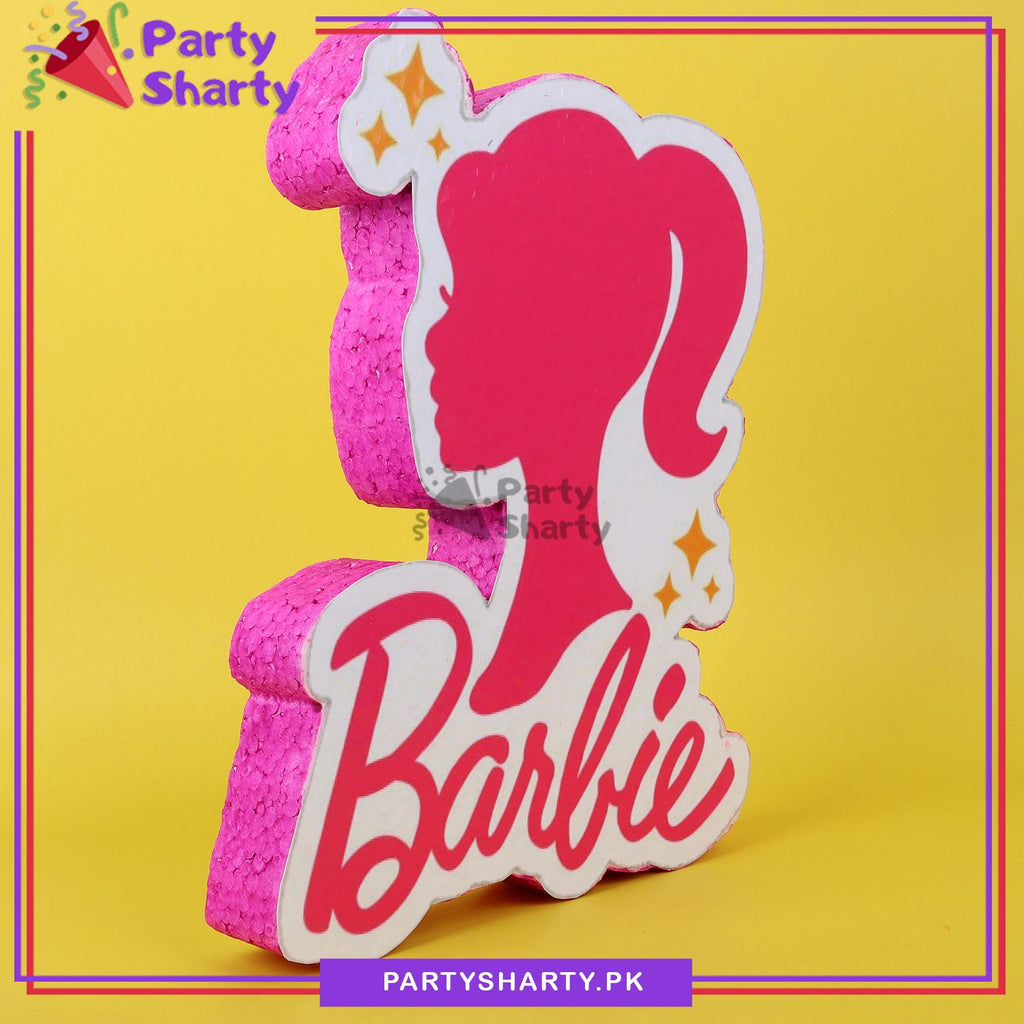 D-5 Barbie Character Thermocol Standee For Barbie Theme Based Birthday ...