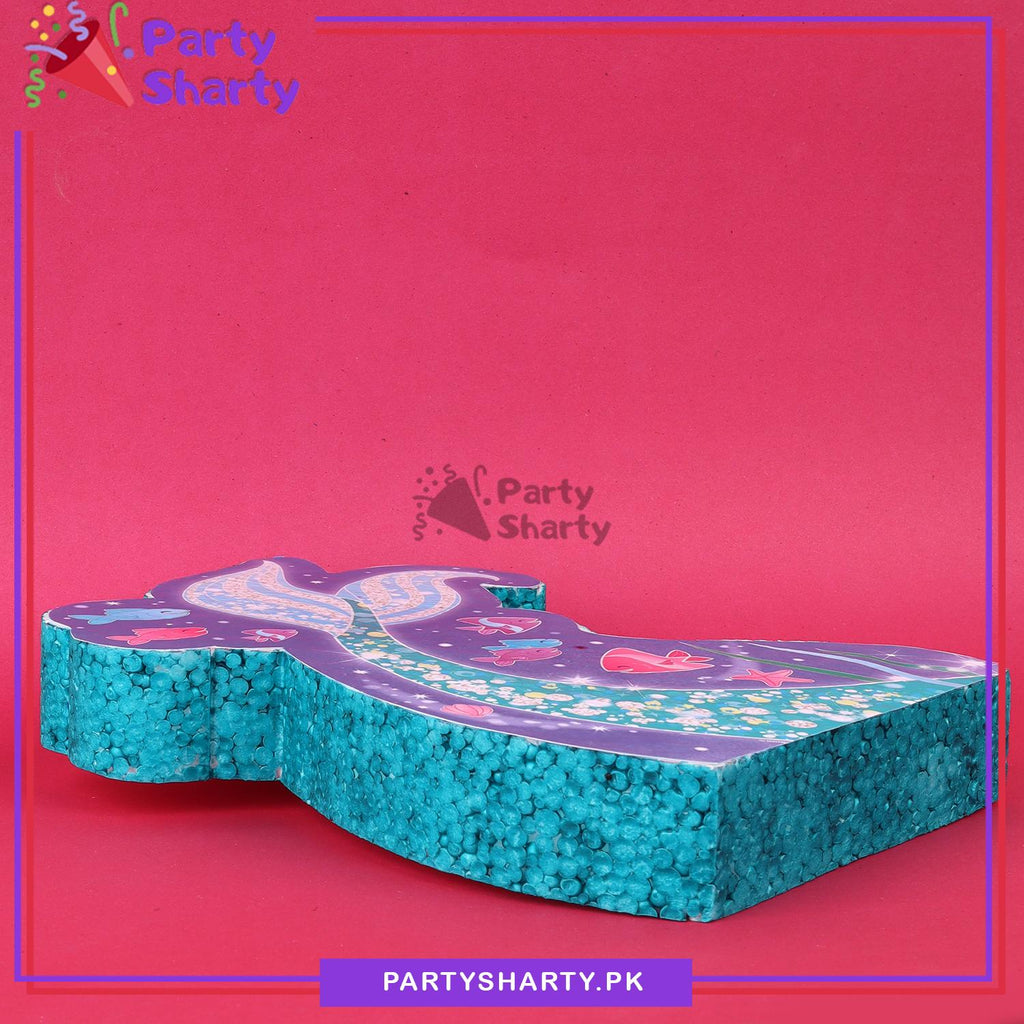 Mermaid Tail Thermocol Standee For Mermaid / Under the Sea Theme Based ...