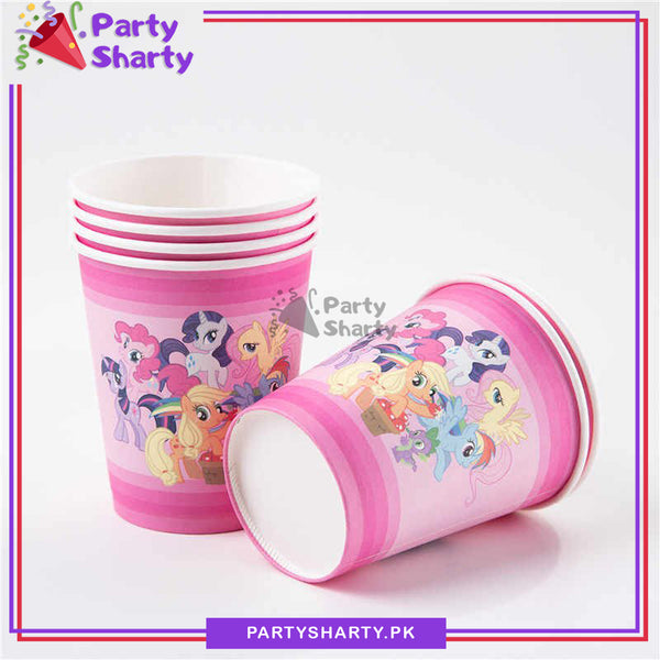 My Little Pony Theme Party Disposable Paper Cups for My Little Pony Th ...