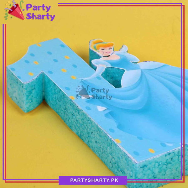 Numeric 1 Cinderella Character Thermocol Standee For Cinderella / Prin ...