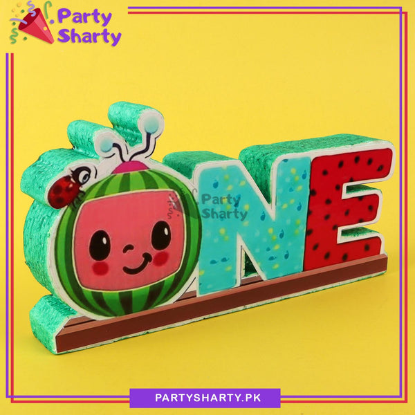Cocomelon ONE Thermocol Standee For Cocomelon / Watermelon Theme Based ...