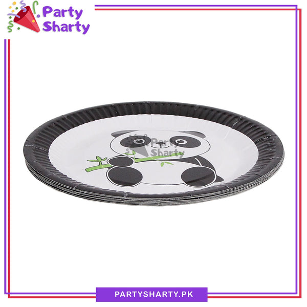 Panda Theme Party Disposable Paper Plates for Panda Theme Party and De ...