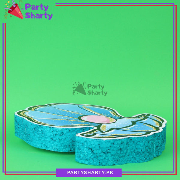 Sea Shell Thermocol Standee For Mermaid / Under the Sea Theme Based Bi ...