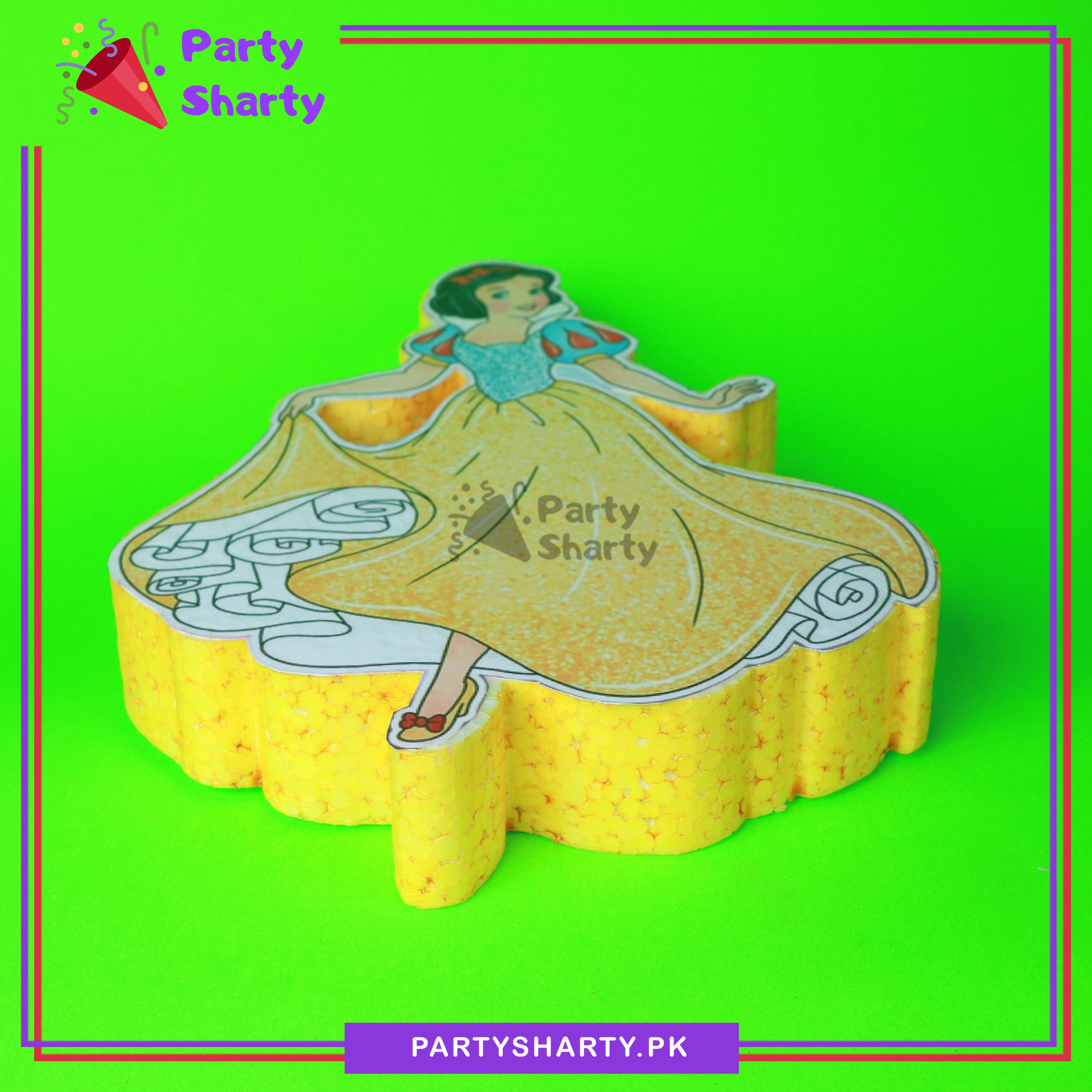 Snow White Character Thermocol Standee For Princes Theme Based Birthda ...