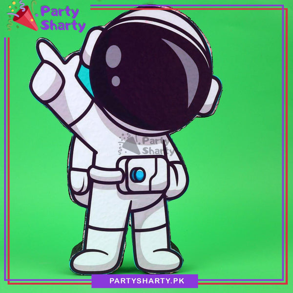 Spaceman Character Thermocol Standee For Outerspace Theme Based Birthd ...