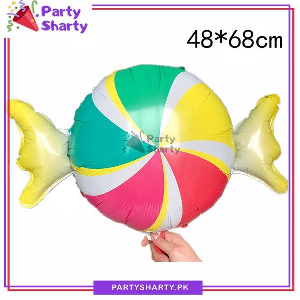 Candy Shaped Foil Balloon for Candyland Theme Birthday Celebration and ...