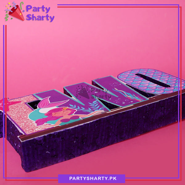 TWO Thermocol Standee For Mermaid Theme Based Second Birthday Party Ce ...