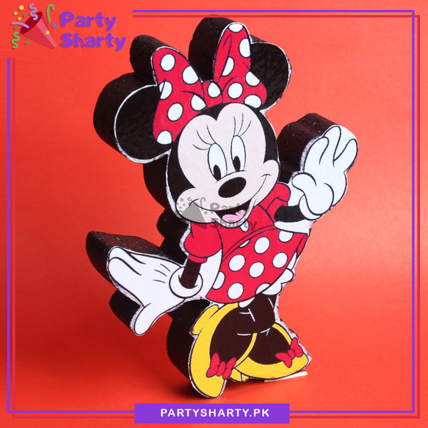Minnie Mouse Character Thermocol Standee For Minnie Mouse Theme Based ...