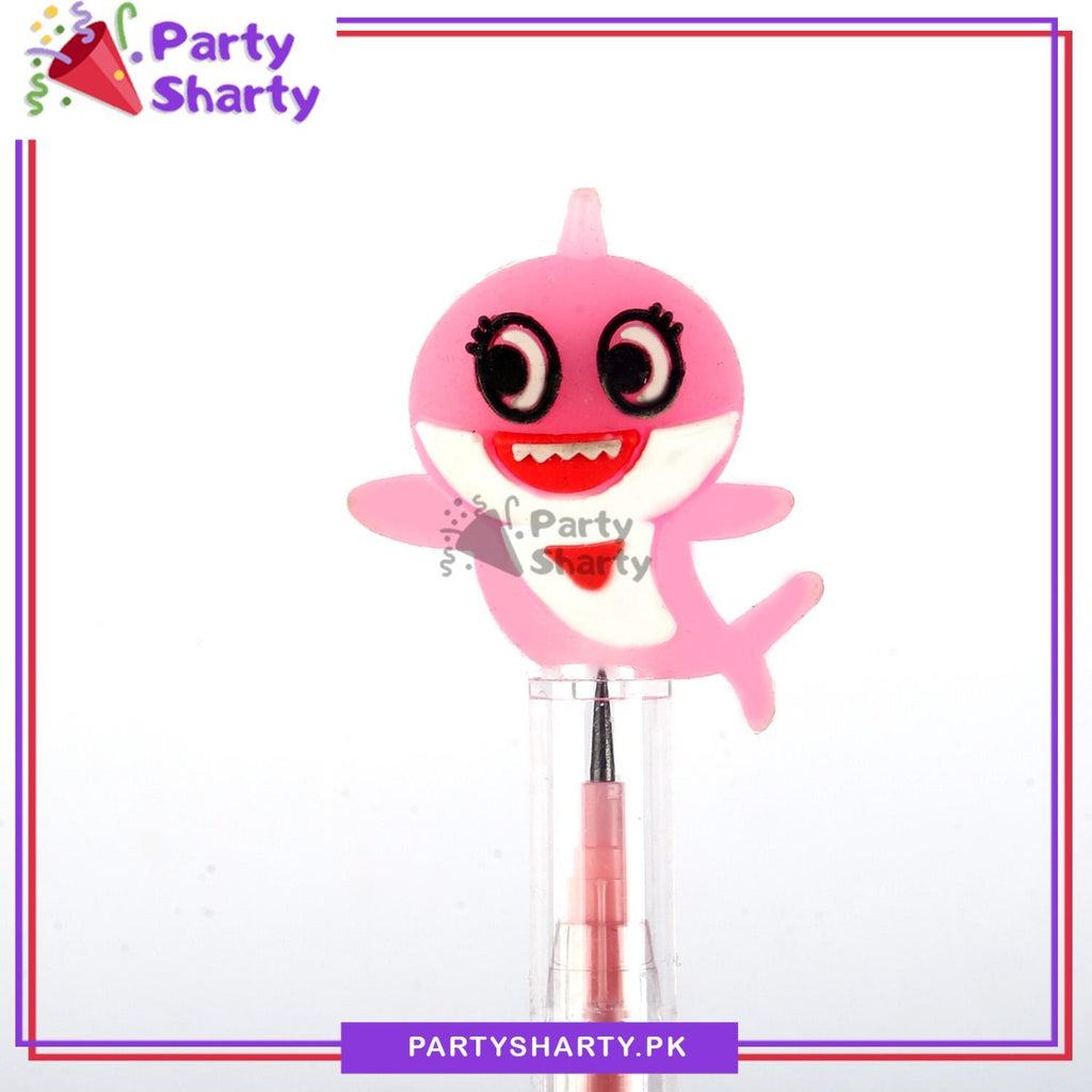 Baby Shark Theme Bullet Pencil For Kids For Baby Shark Theme Birthday ...