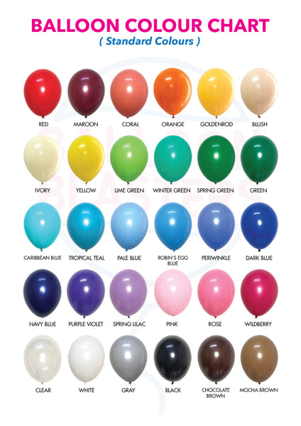 Latex Balloons for Birthday Party Decoration - Pack of 25 – Party Sharty