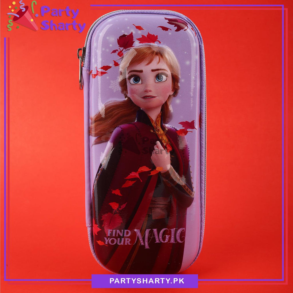 Frozen Anna Theme Zip Pouch / Pencil Box / Stationary Box – Party Sharty
