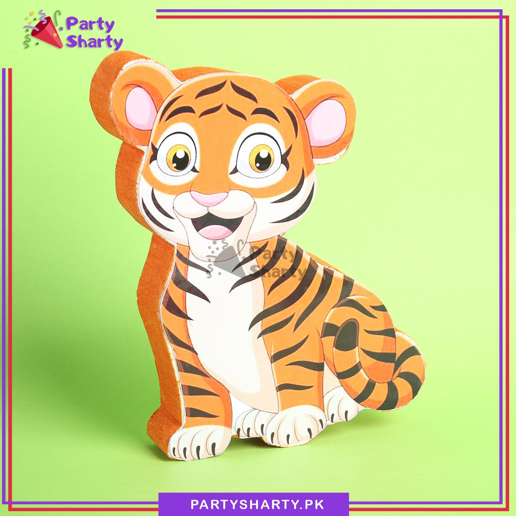 Tiger Character Thermocol Standee For Jungle / Safari Theme Based Birt ...