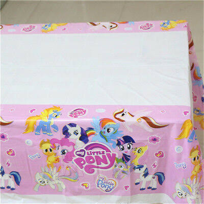 My Little Pony Theme Table Cover for Birthday Party and Decoration ...