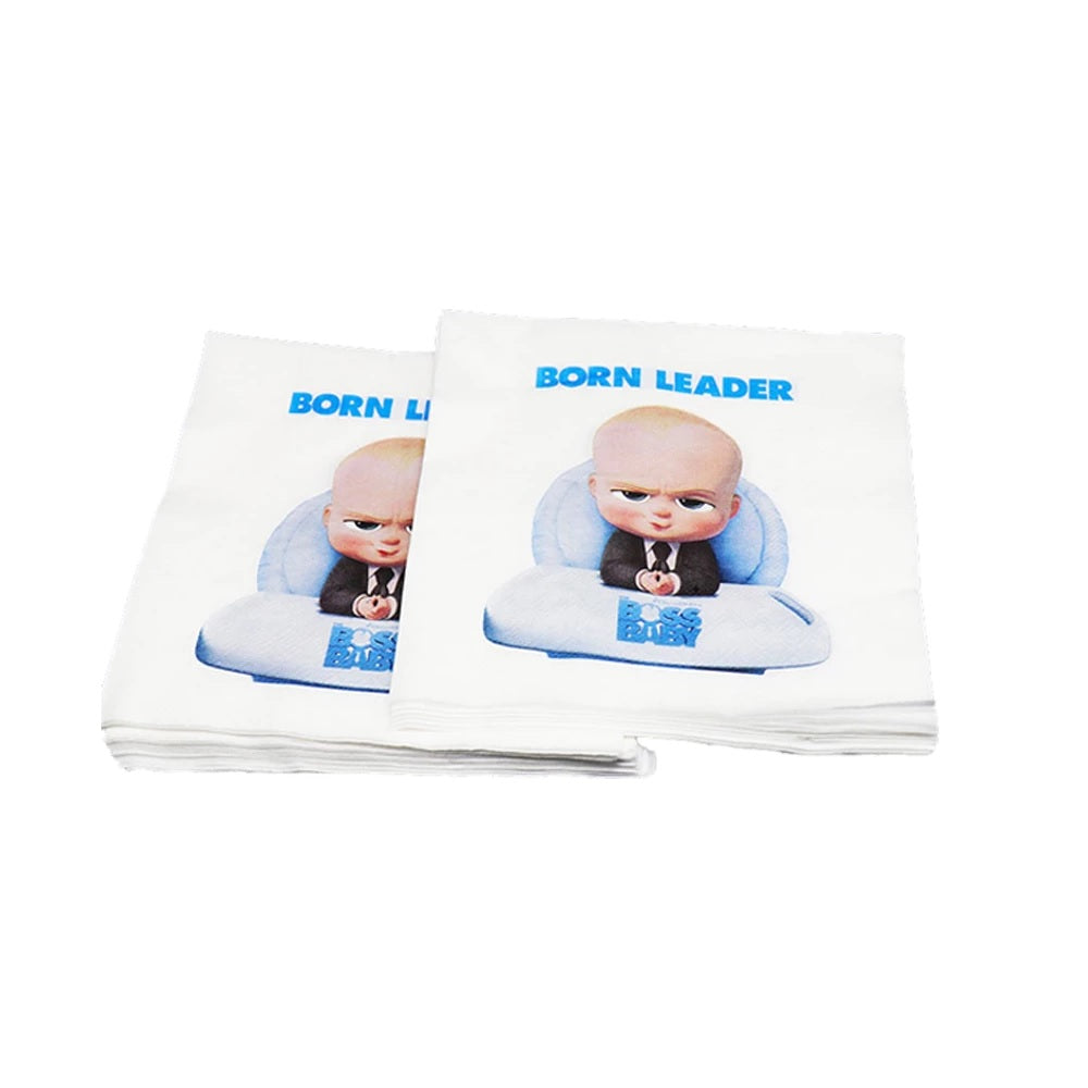 Boss Baby Paper Napkins For Boss Baby Birthday Theme Party and Decorat ...