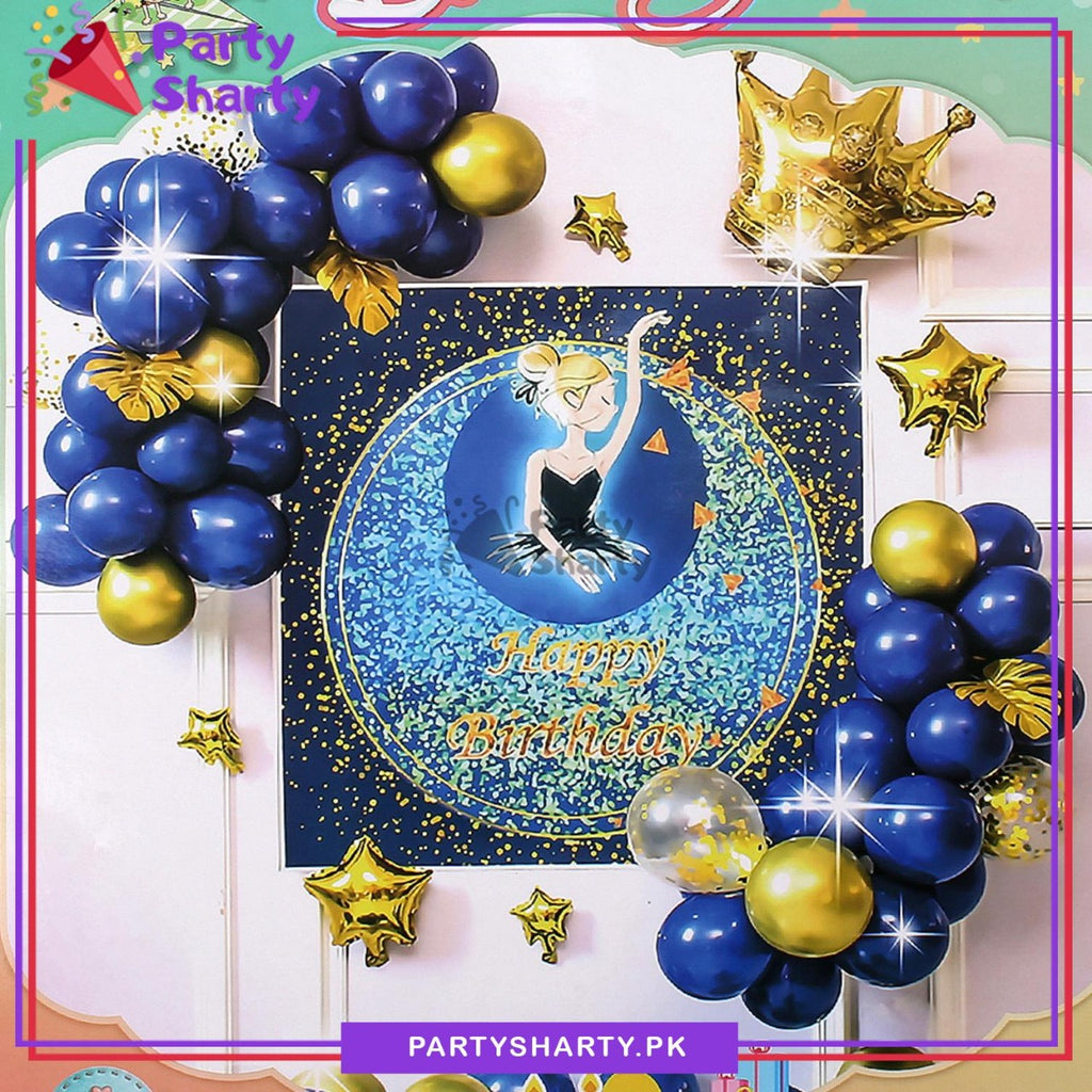 Happy Birthday Royal Princess Theme Set For Theme Based Birthday Decor ...