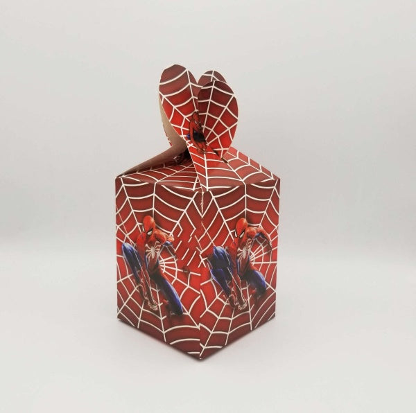 Spiderman Goody Boxes Pack of 10 For Spider Man Theme Birthday – Party ...